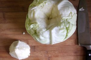 Torn Cabbage Salad with Apples and Pecorino – Not Eating Out in New York